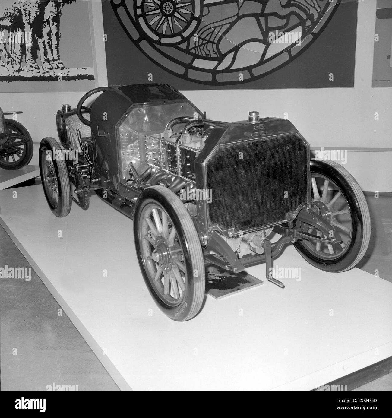 Rennauto der Gebrüder Dufaux im Verkehrshaus Luzern 1965#Racing car by ...