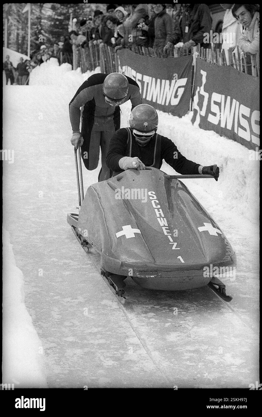 Bob-WM in St. Moritz 1974: Zweier-Bob#Bob racing WC in St Moritz 1974 ...