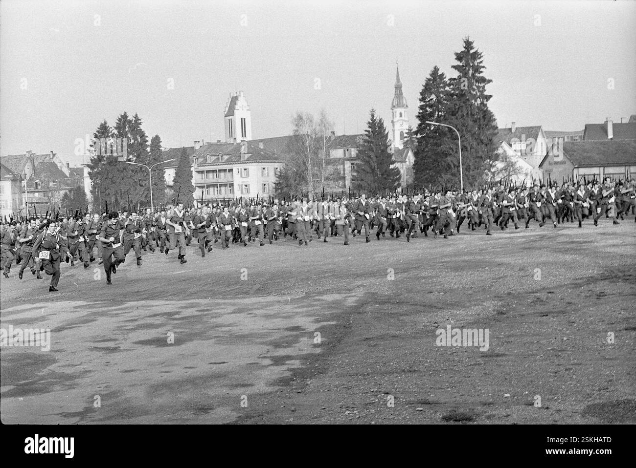 Frauenfelder Militär-Wettmarsch 1971#Military march, marching ...