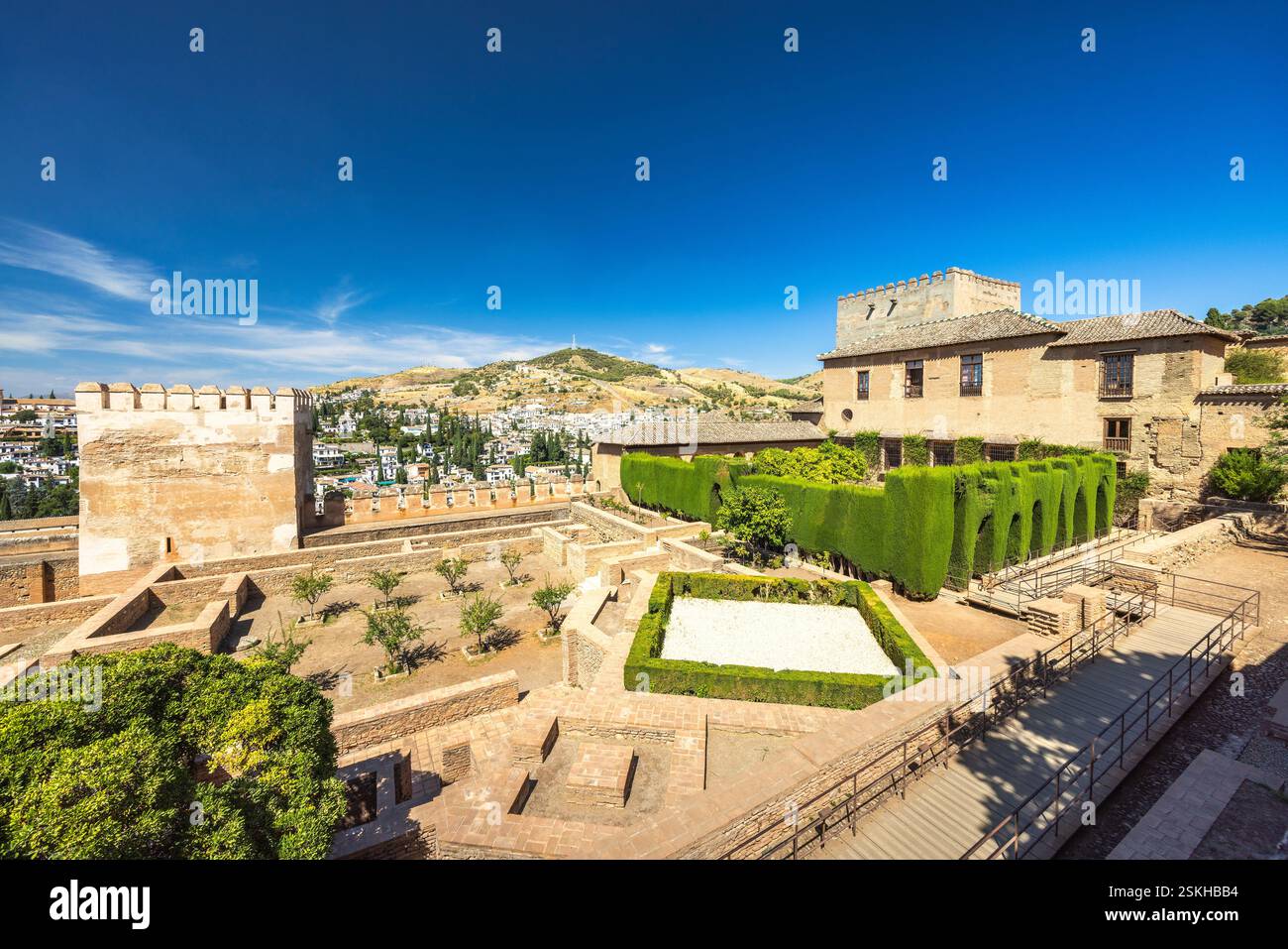 The Mexuar, part of the Alhambra complex, Granada, Andalusia, Spain ...