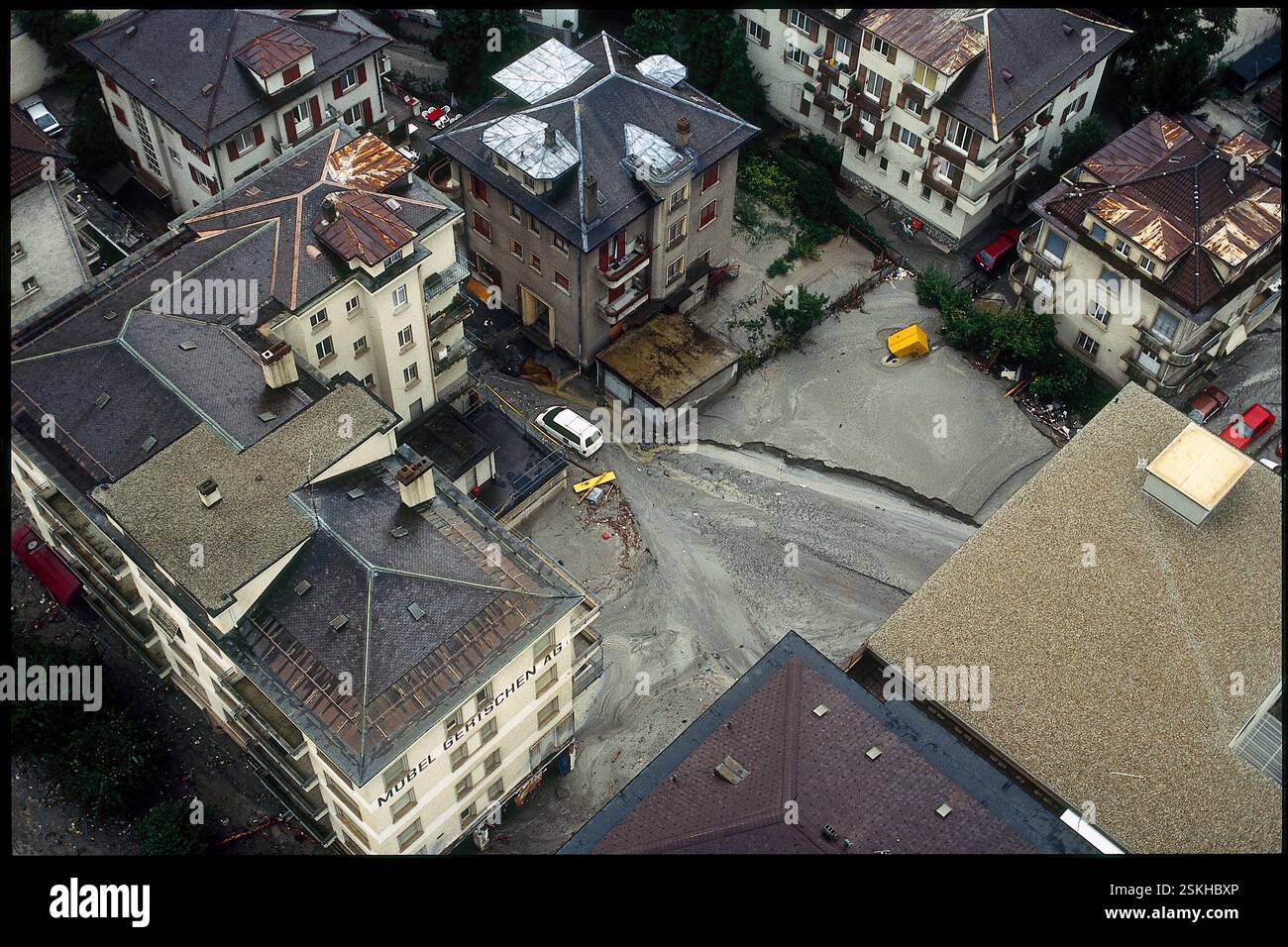 Hochwasserkatastrophe in Brig 1993: St. Sebastianplatz#The 1993 flood ...
