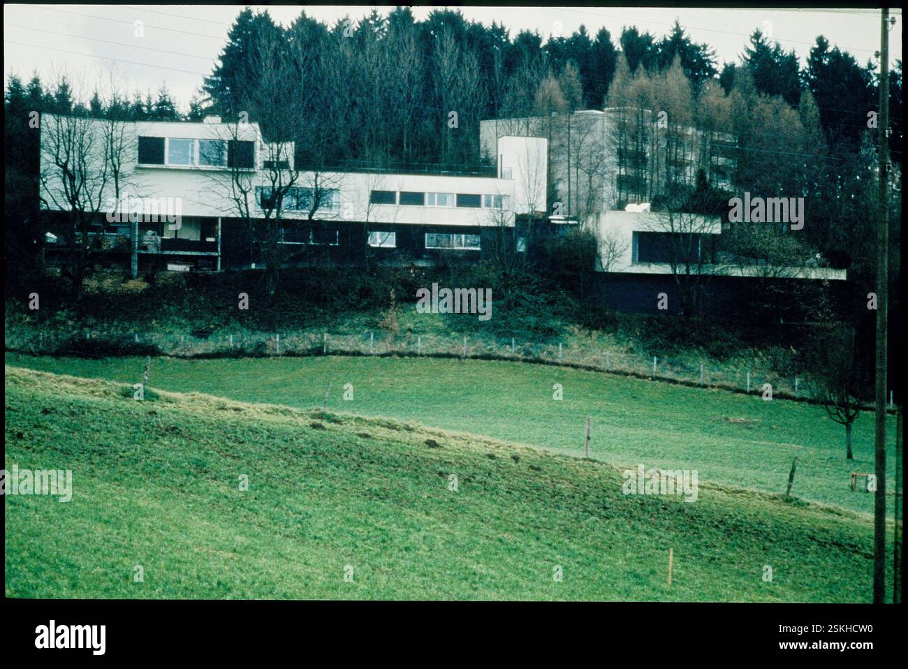 Haus von Hans Erni 1984#Hans Erni's mansion 1984 Stock Photo - Alamy