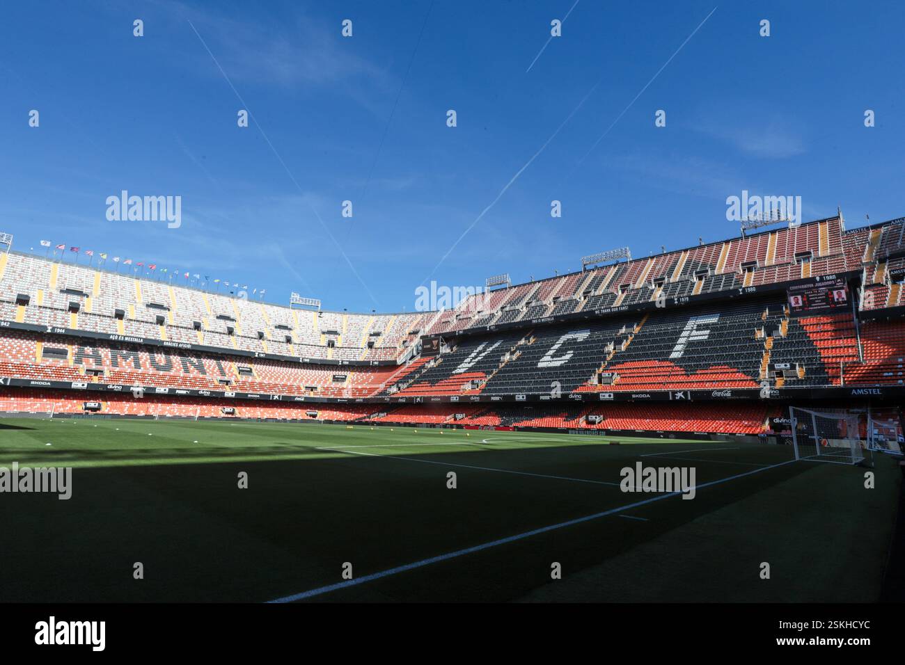 MESTALLA STADIUM, HOME OF VALENCIA CF Stock Photo - Alamy