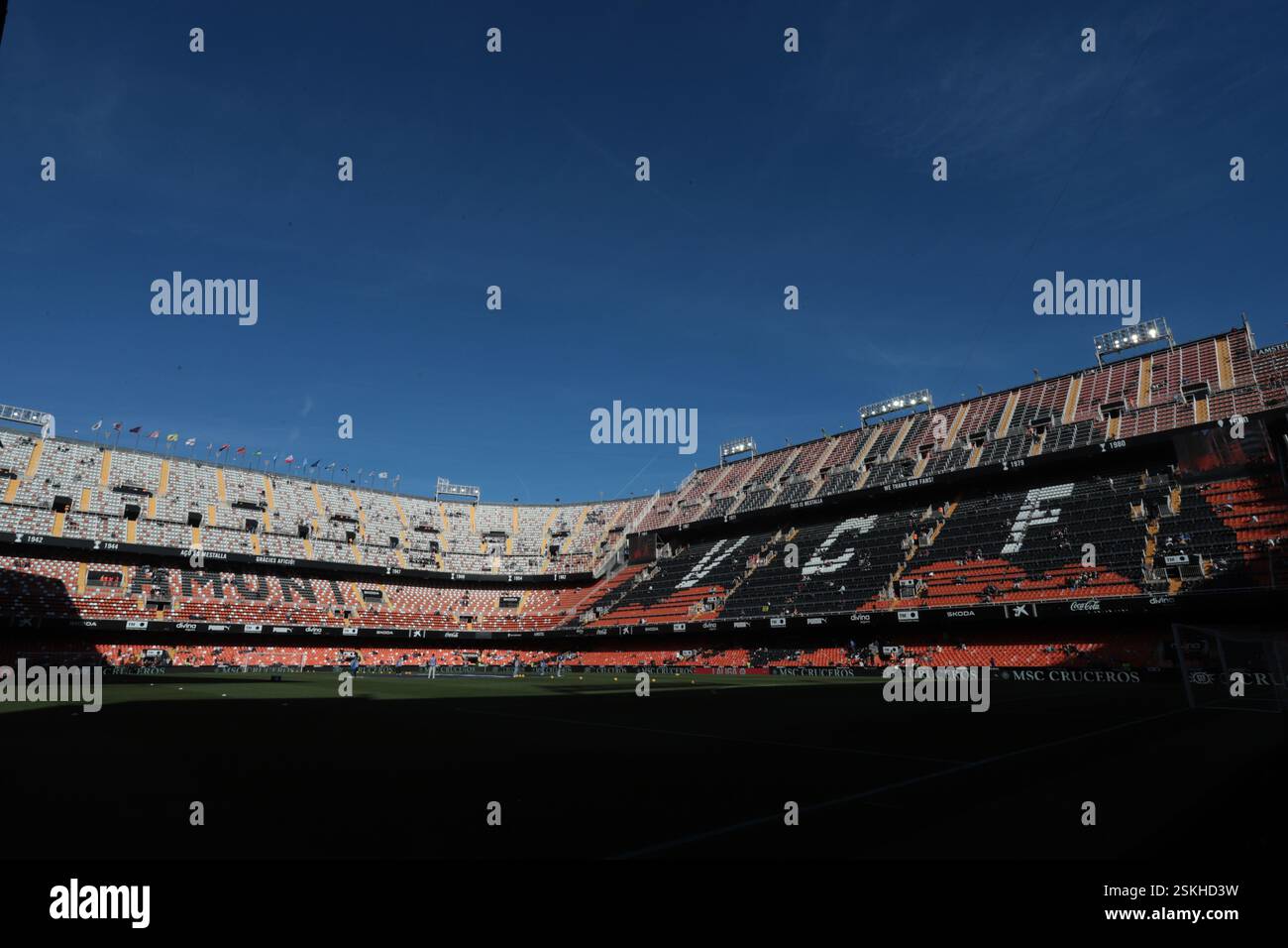 MESTALLA STADIUM, HOME OF VALENCIA CF Stock Photo - Alamy