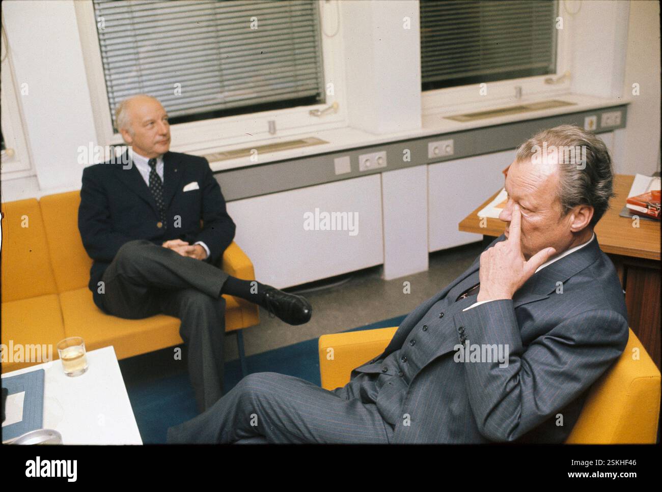 Walter Scheel, Willy Brandt im Wahlkampf 1972#Walter Scheel, Willy ...