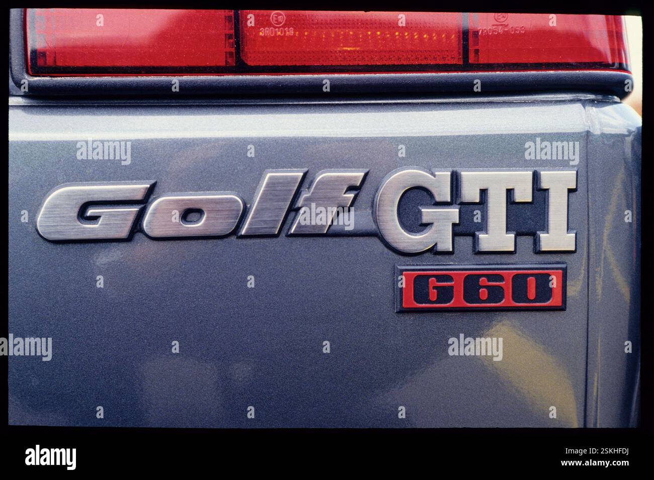 Logo Golf GTI, 1990#Logo Golf GTI, 1990 Stock Photo - Alamy