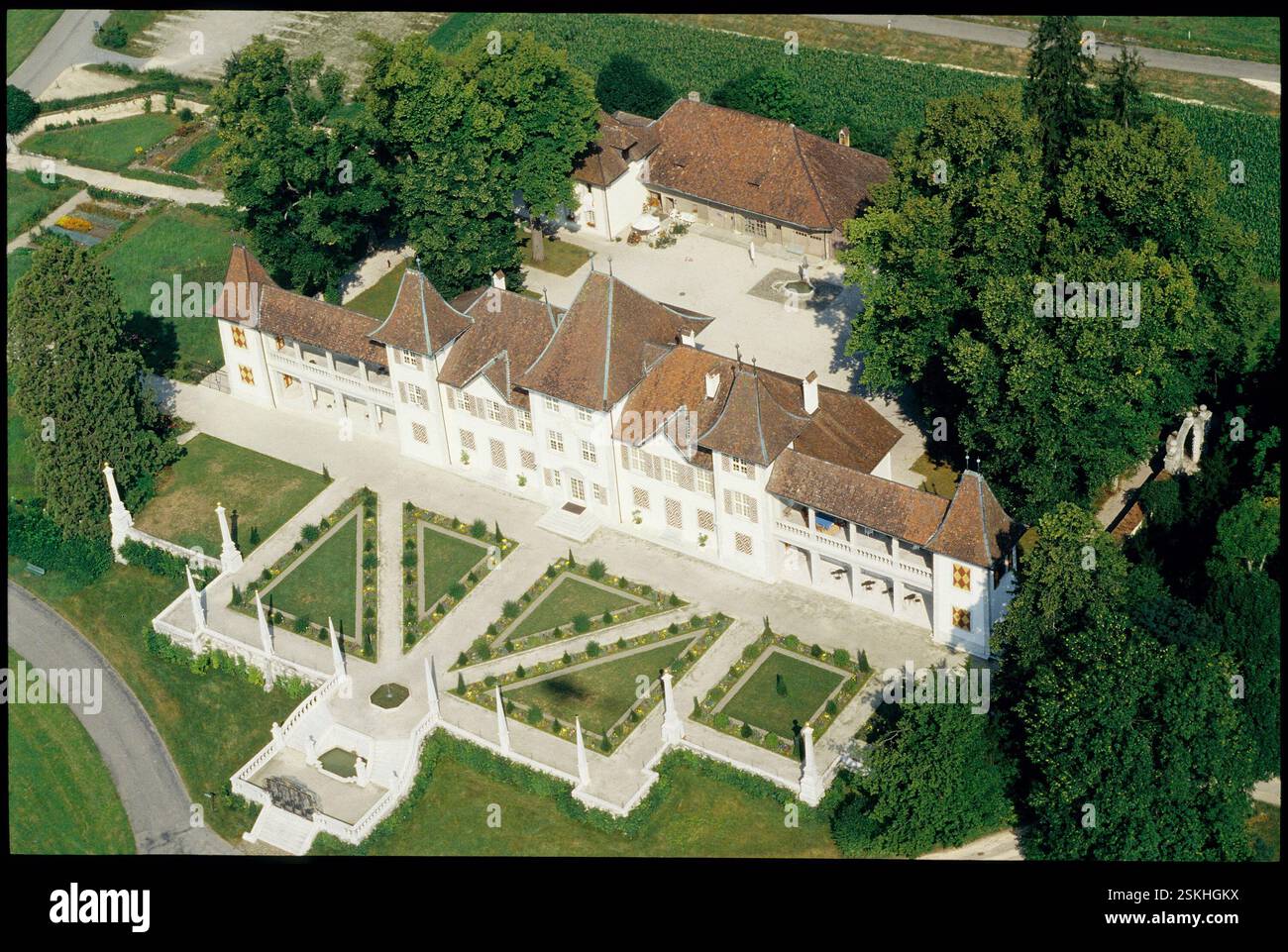 Schloss Waldegg 1994#Waldegg Castle 1994 Stock Photo - Alamy