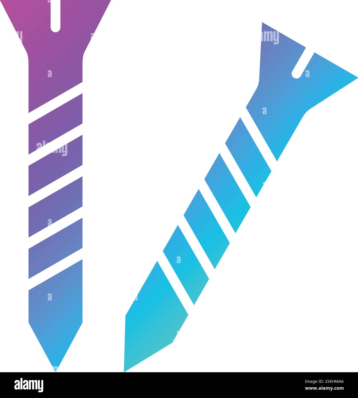 Screw Vector Icon Design Illustration Stock Vector Image & Art - Alamy