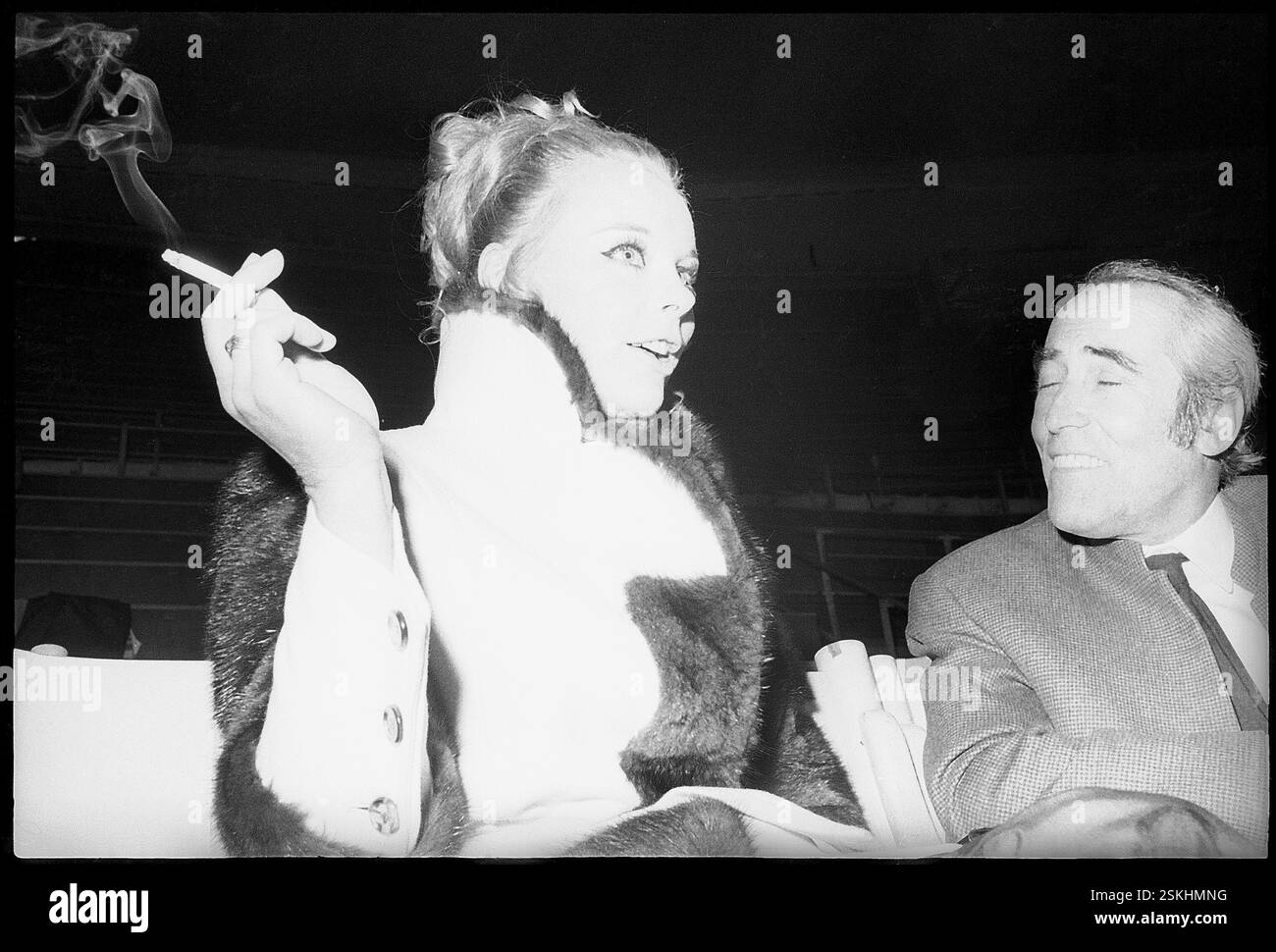 Elke Sommer, Sängerin und Schauspielerin, 1969#Elke Sommer, singer and ...