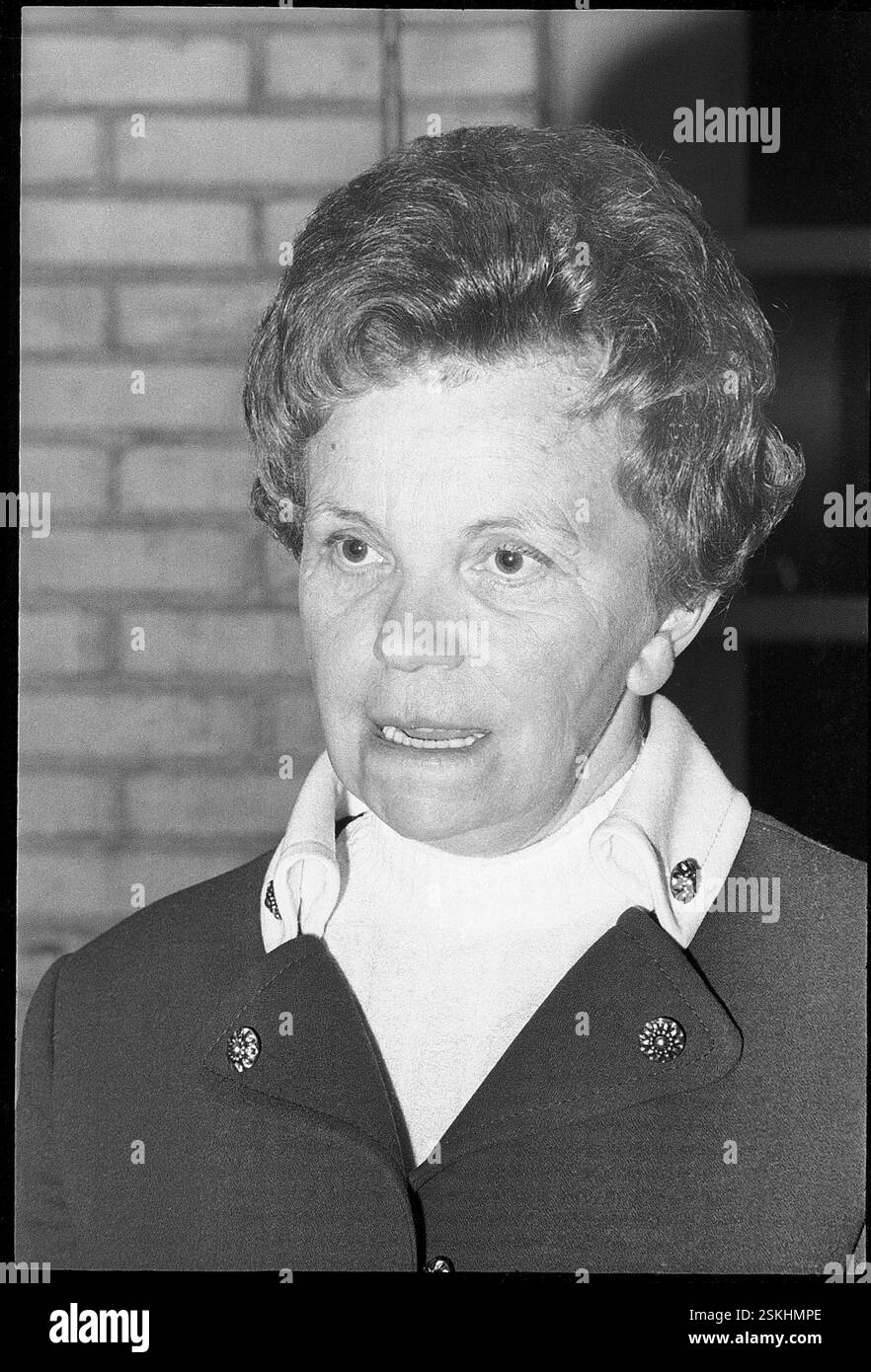 Mutter von Elke Sommer, Sängerin und Schauspielerin, 1969#Mother of ...