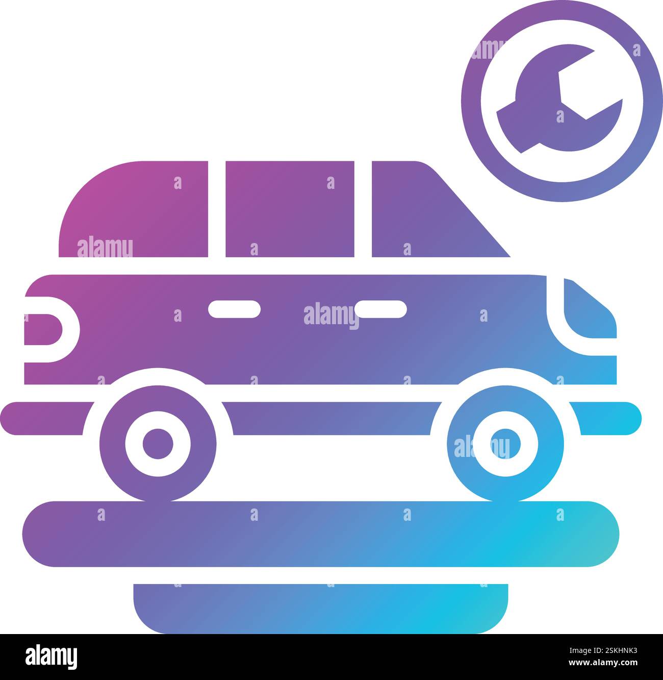 Car icon repair design hi-res stock photography and images - Alamy
