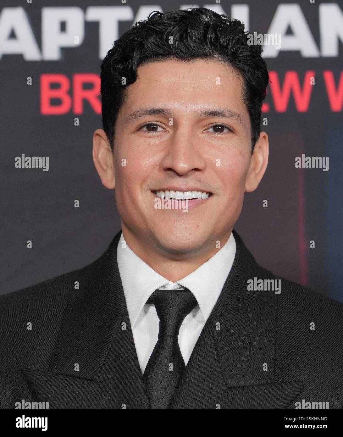 Los Angeles, USA. 11th Feb, 2025. Danny Ramirez arrives at the Marvel ...