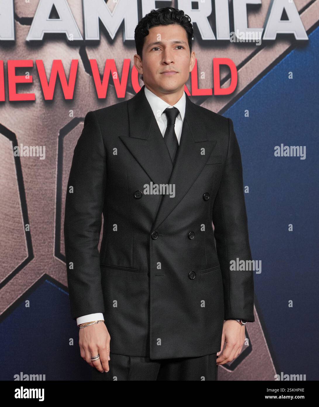 Los Angeles, USA. 11th Feb, 2025. Danny Ramirez arrives at the Marvel ...