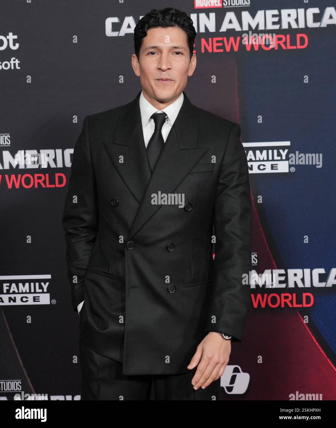 Los Angeles, USA. 11th Feb, 2025. Danny Ramirez arrives at the Marvel ...