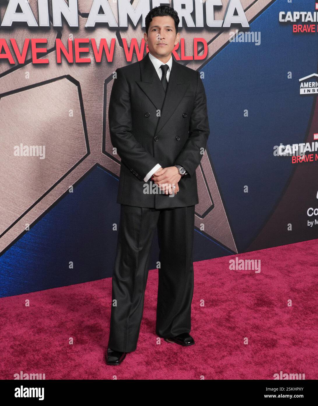 Los Angeles, USA. 11th Feb, 2025. Danny Ramirez arrives at the Marvel ...