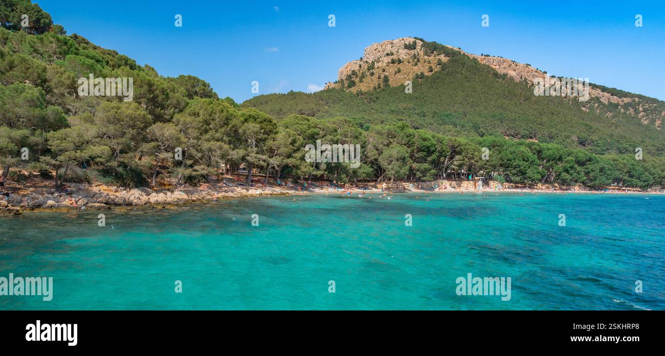 Formentor Beach, Blue Flag Beach, Formentor Peninsula, Pollensa Bay ...