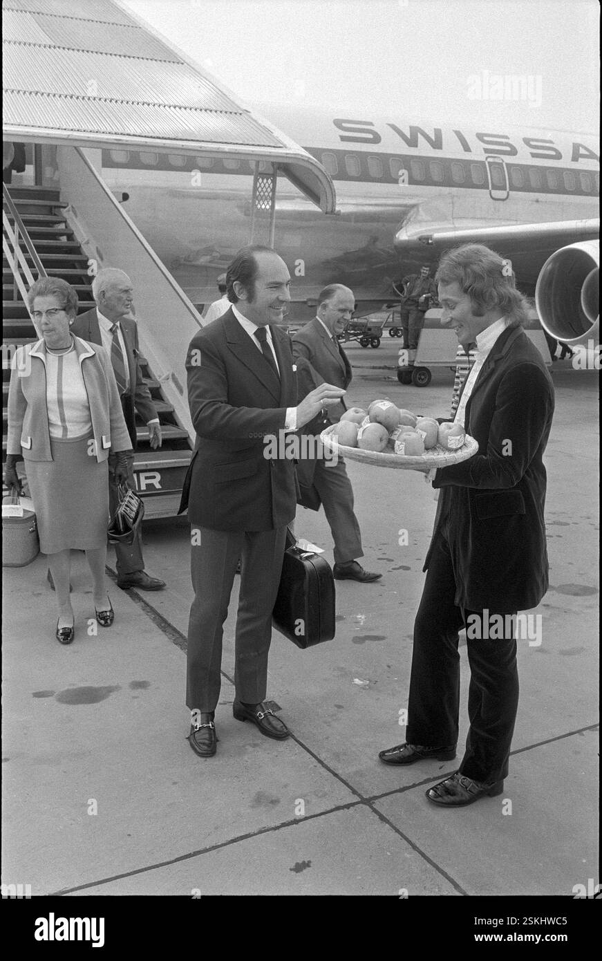 Peter Hunt, James-Bond-Regisseur, Empfang durch "Sonny Appleday ...