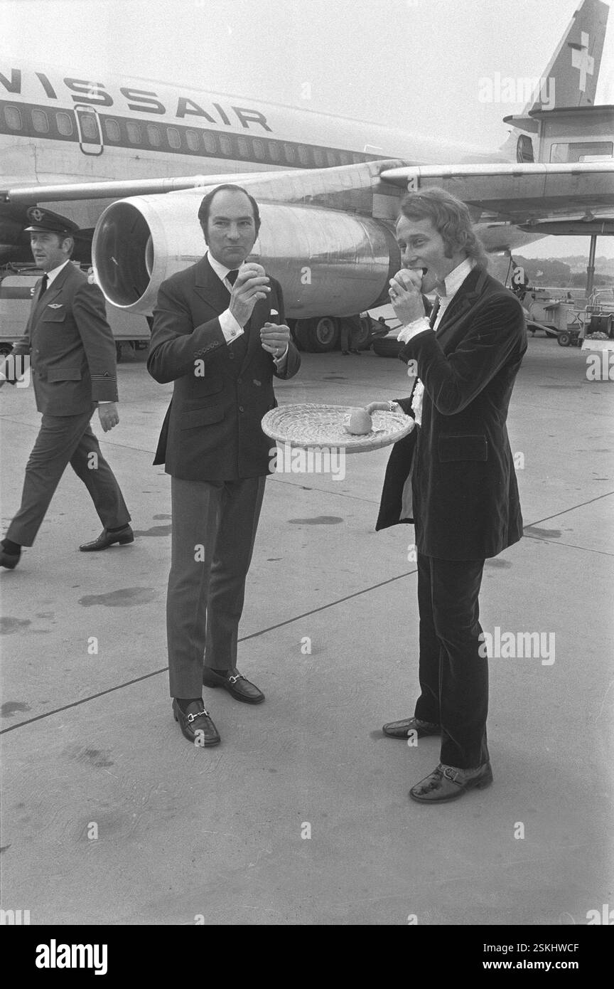 Peter Hunt, James-Bond-Regisseur, Empfang durch "Sonny Appleday ...