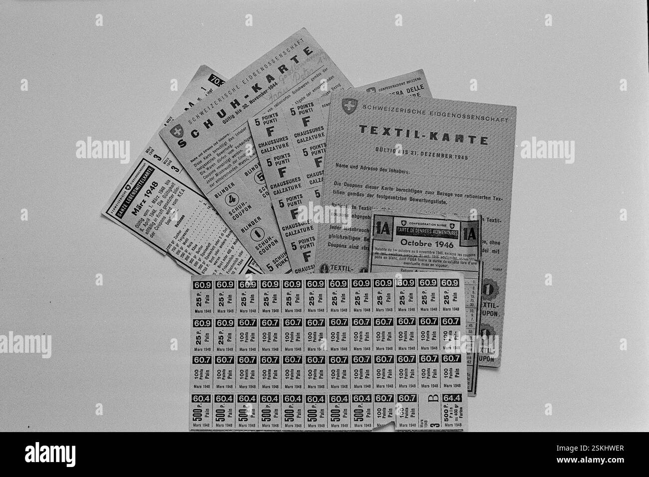 Textile rationing hi-res stock photography and images - Alamy