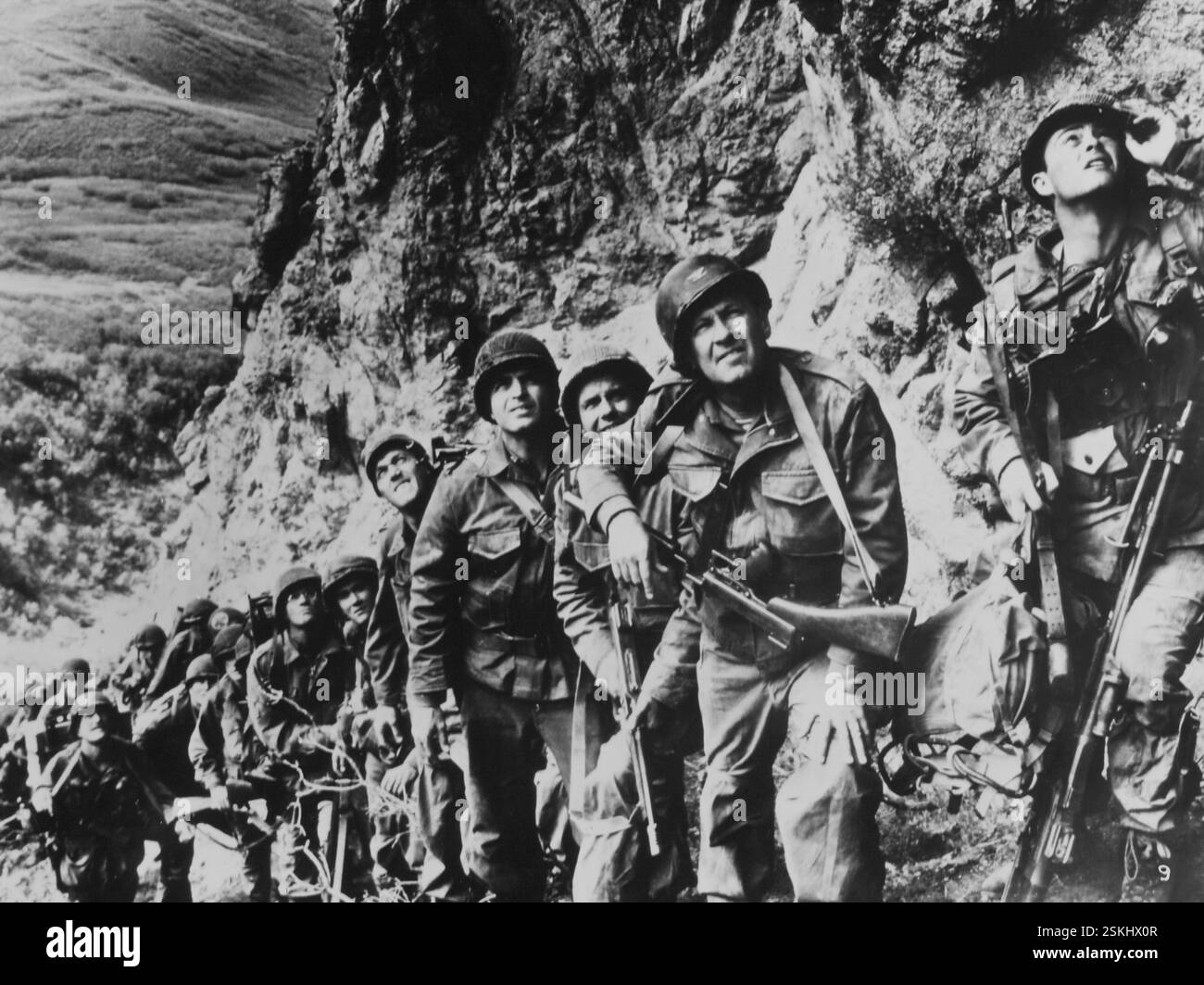 The Devil's Brigade", Filmszene 1968#"The Devil's Brigade", Movie Scene ...