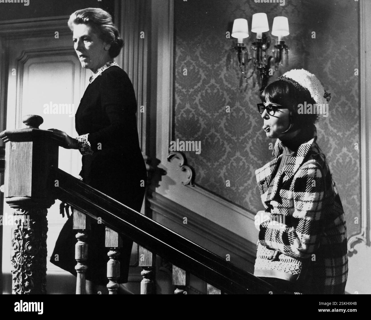 Anne Seymour, Barbara Feldon in "Fitzwilly" 1967#Anne Seymour, Barbara ...