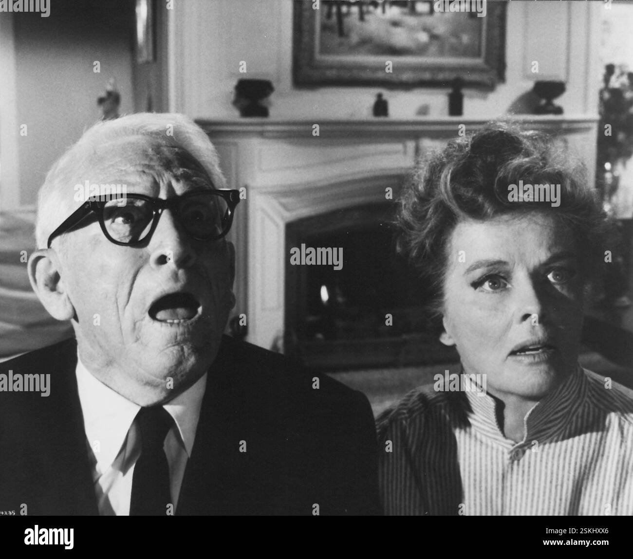 Spencer Tracy, Katharine Hepburn in "Guess Who's Coming to Dinner" 1967#Spencer Tracy, Katharine ...