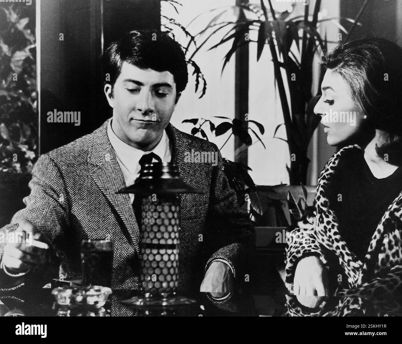 Dustin Hoffman, Anne Bancroft in "The Graduate" 1967#Dustin Hoffman ...