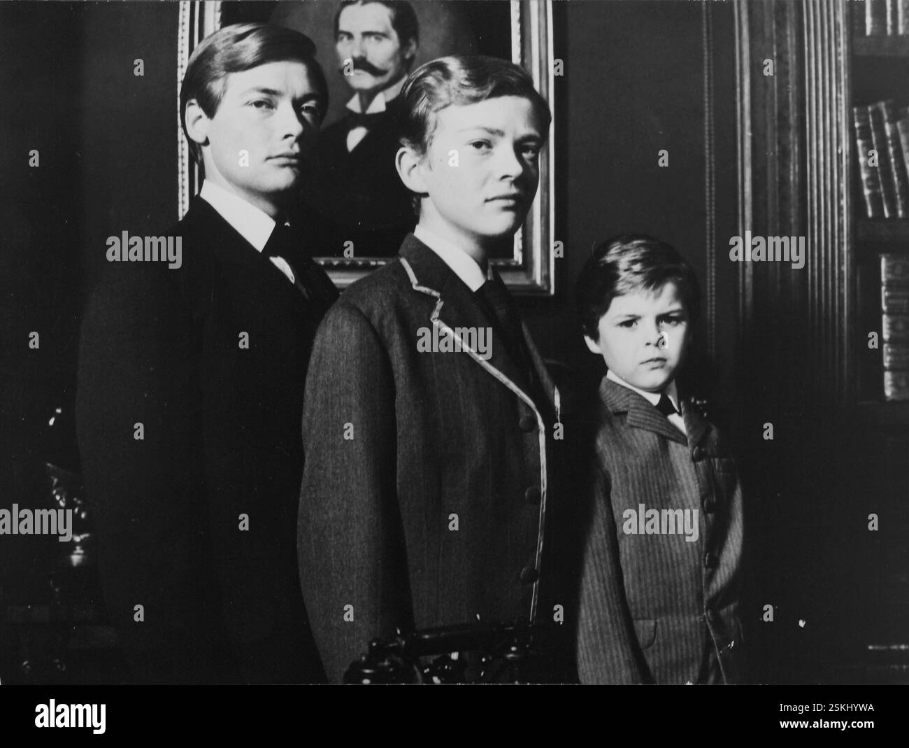 Simon Ward, Michael Audreson, Russell Lewis in "Young Winston" 1972# ...