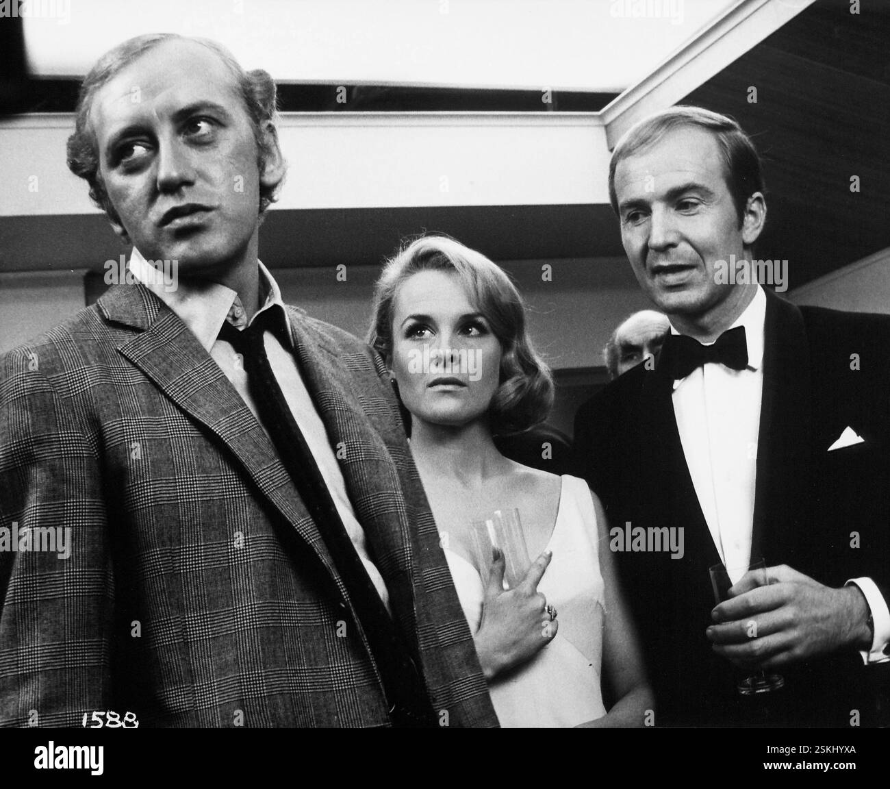 Nicol Williamson, Sheila Gish, Donald Douglas in "The Reckoning" 1969#Nicol Williamson, Sheila ...
