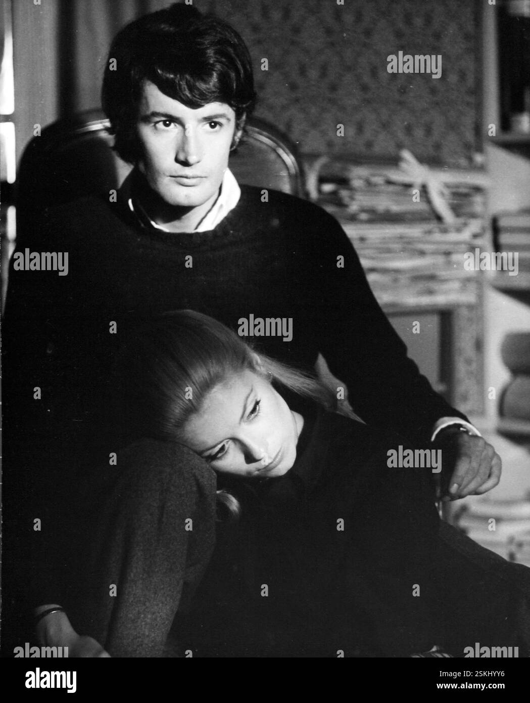 Roger van Hool, Catherine Deneuve in "La Chamade" 1968#Roger van Hool, Catherine Deneuve in "La ...