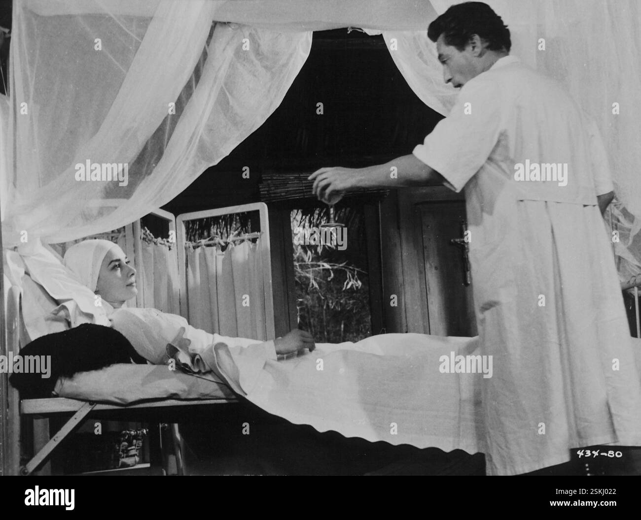 Audrey Hepburn, Peter Finch in "The Nun's Story" 1959#Audrey Hepburn ...