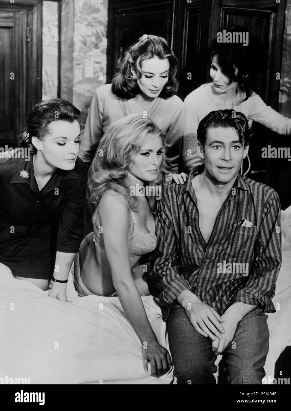 O'Toole, Andress, Schneider, Capucine, Paula Prentiss in "What's New ...
