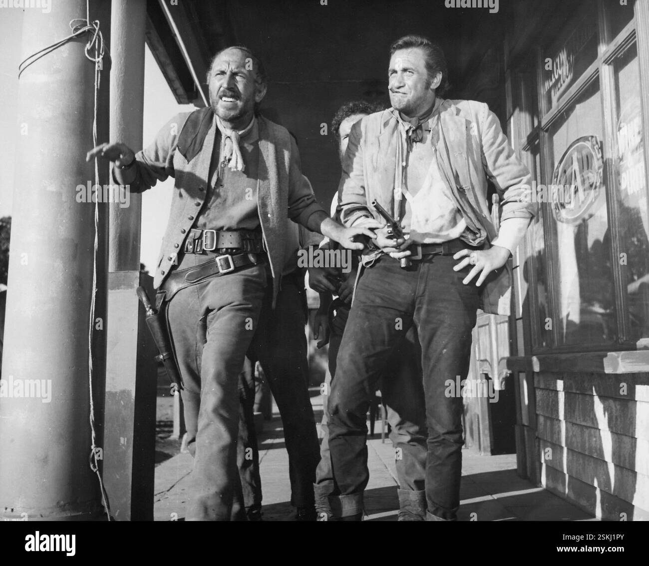 Lionel Jeffries, James Booth in "The Hellions" 1962#Lionel Jeffries, James Booth in "The ...