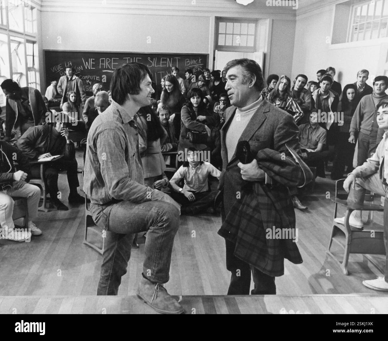 Garry Lockwood, Anthony Quinn in "R. P. M." 1970#Garry Lockwood ...
