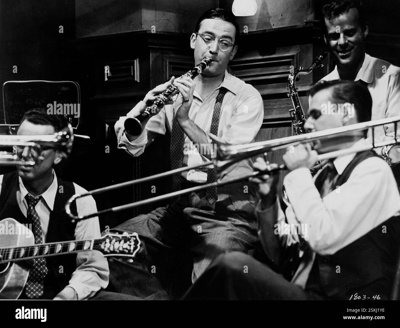 Steve Allen in "The Benny Goodman Story" 1955#Steve Allen in "The Benny ...
