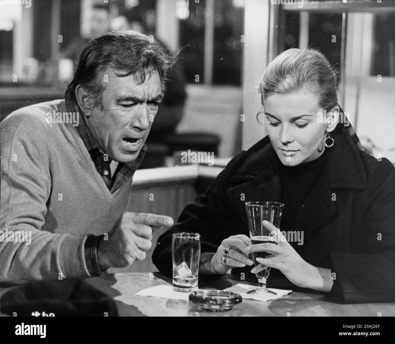 Anthony Quinn, Ann Margret in "R. P. M." 1970#Anthony Quinn, Ann ...