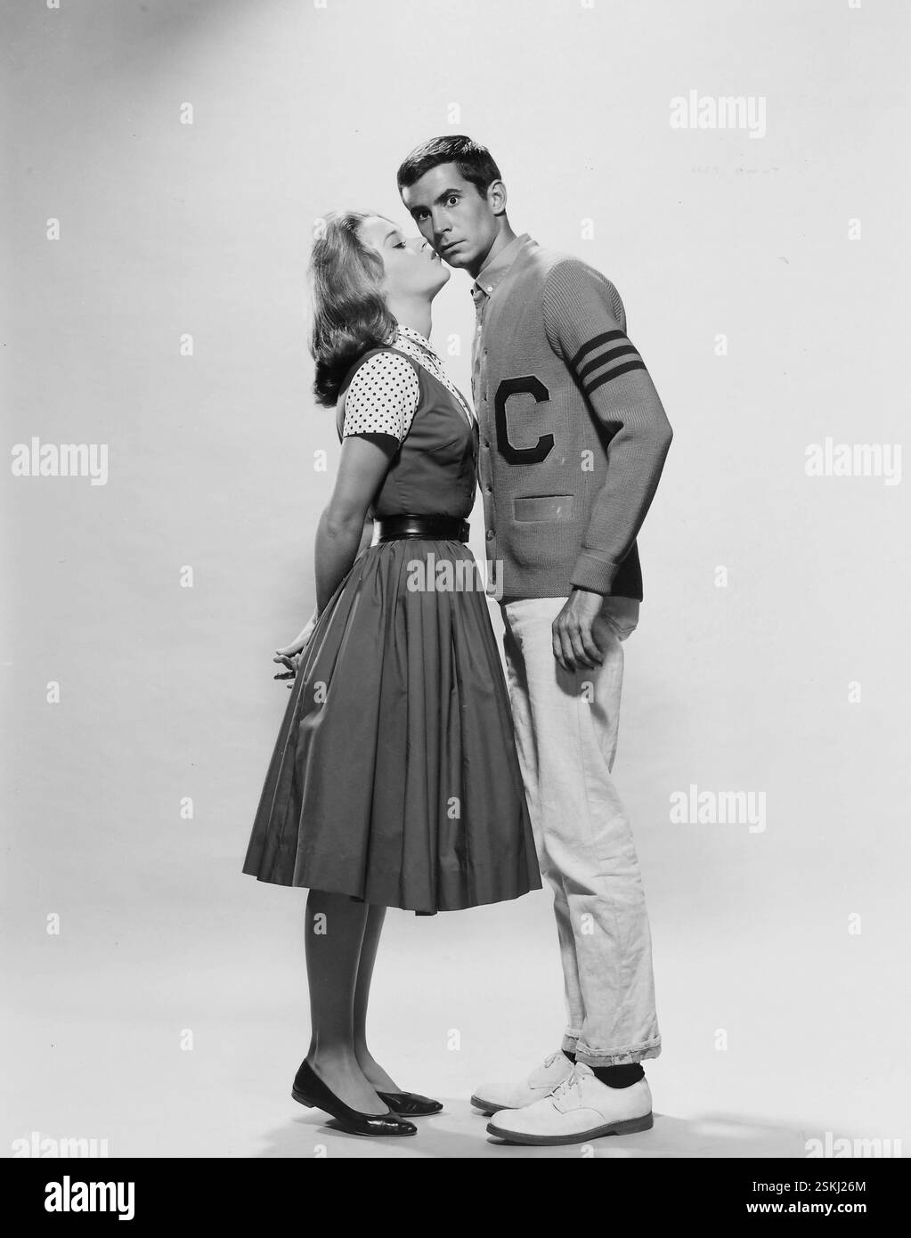 Jane Fonda, Anthony Perkins in "Tall Story" 1960#Jane Fonda, Anthony ...
