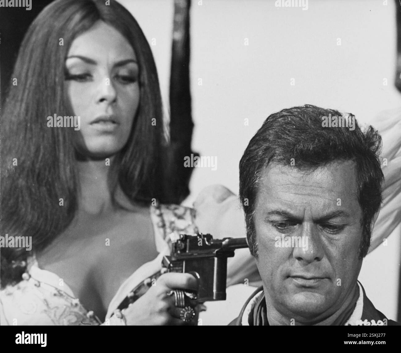 Michele Mercier, Tony Curtis in "You Can't Win 'Em All" Michele Mercier in "You Can't Win 'Em ...