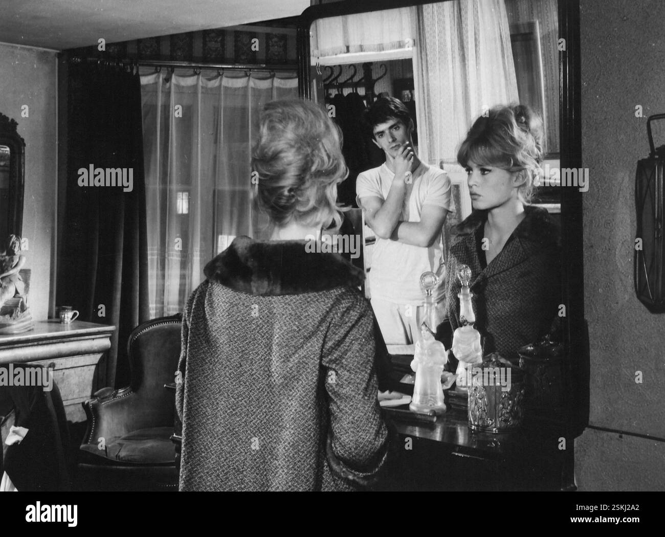 Brigitte Bardot, Sami Frey in "La Verité" 1960#Brigitte Bardot, Sami Frey in "La Verité" 1960 ...