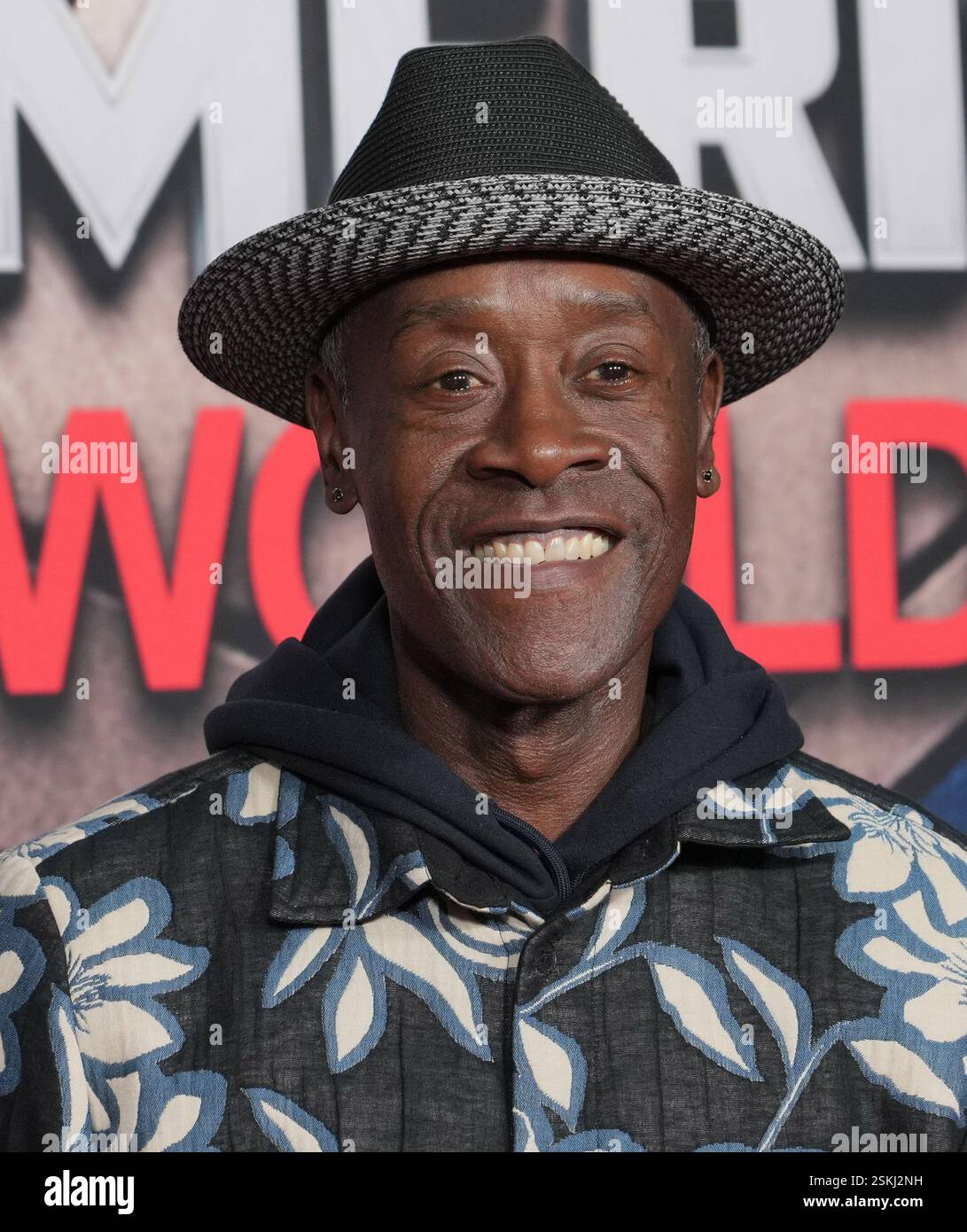 Los Angeles, USA. 11th Feb, 2025. Don Cheadle arrives at the Marvel ...