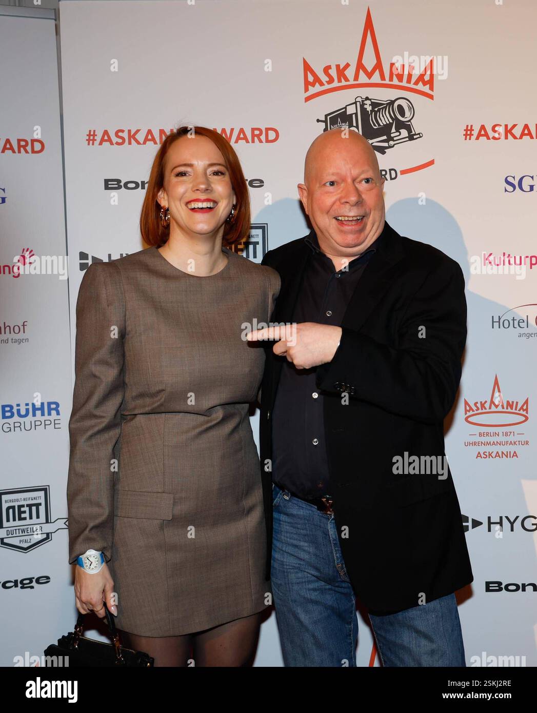Nina Rausch, Chris Arend bei der 17. Verleihung des ASKANIA-Award im ...