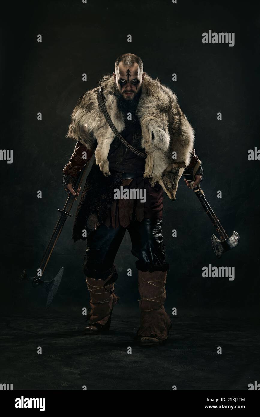 Viking scars hi-res stock photography and images - Alamy