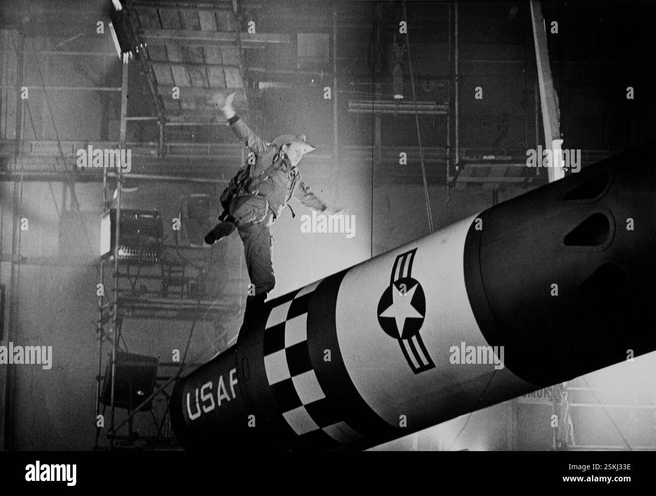 Dr. Strangelove or how i stoped worrying and love the bomb", Filmszene ...