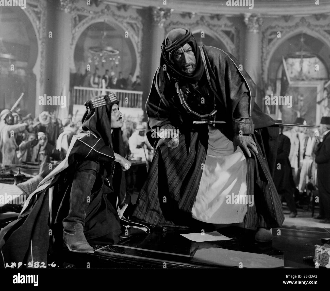 Omar Sharif, Anthony Quinn in "Lawrence of Arabia" 1962#Omar Sharif ...
