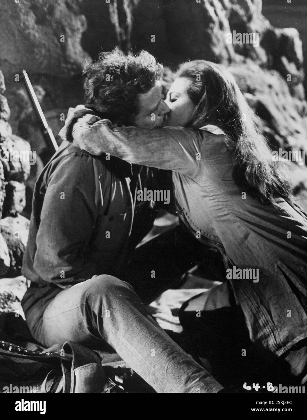 Burt Lancaster, Claudia Cardinale in "The Professionals" 1966#Burt ...