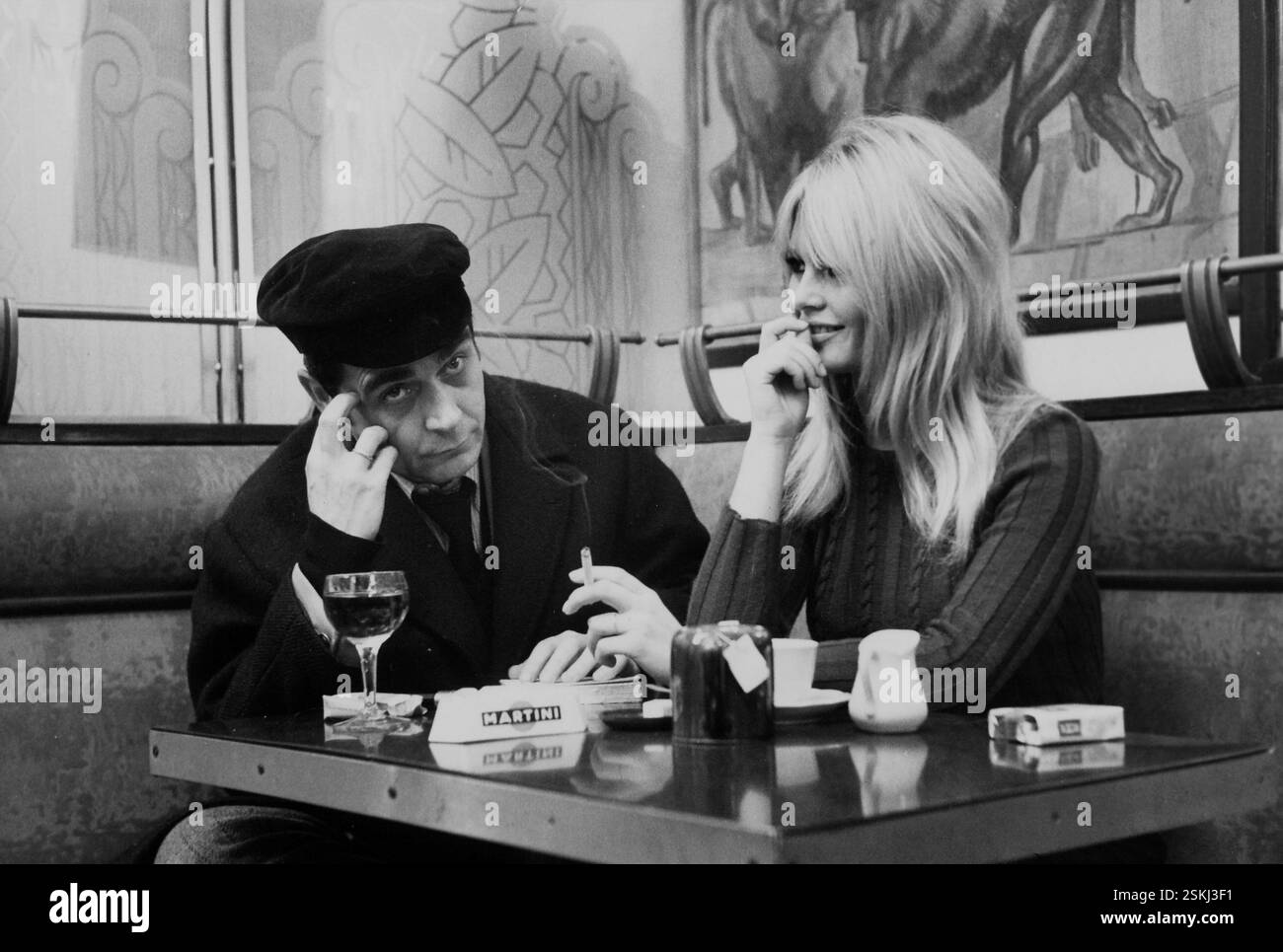 Antoine bourseiller brigitte masculin feminin hi-res stock photography ...