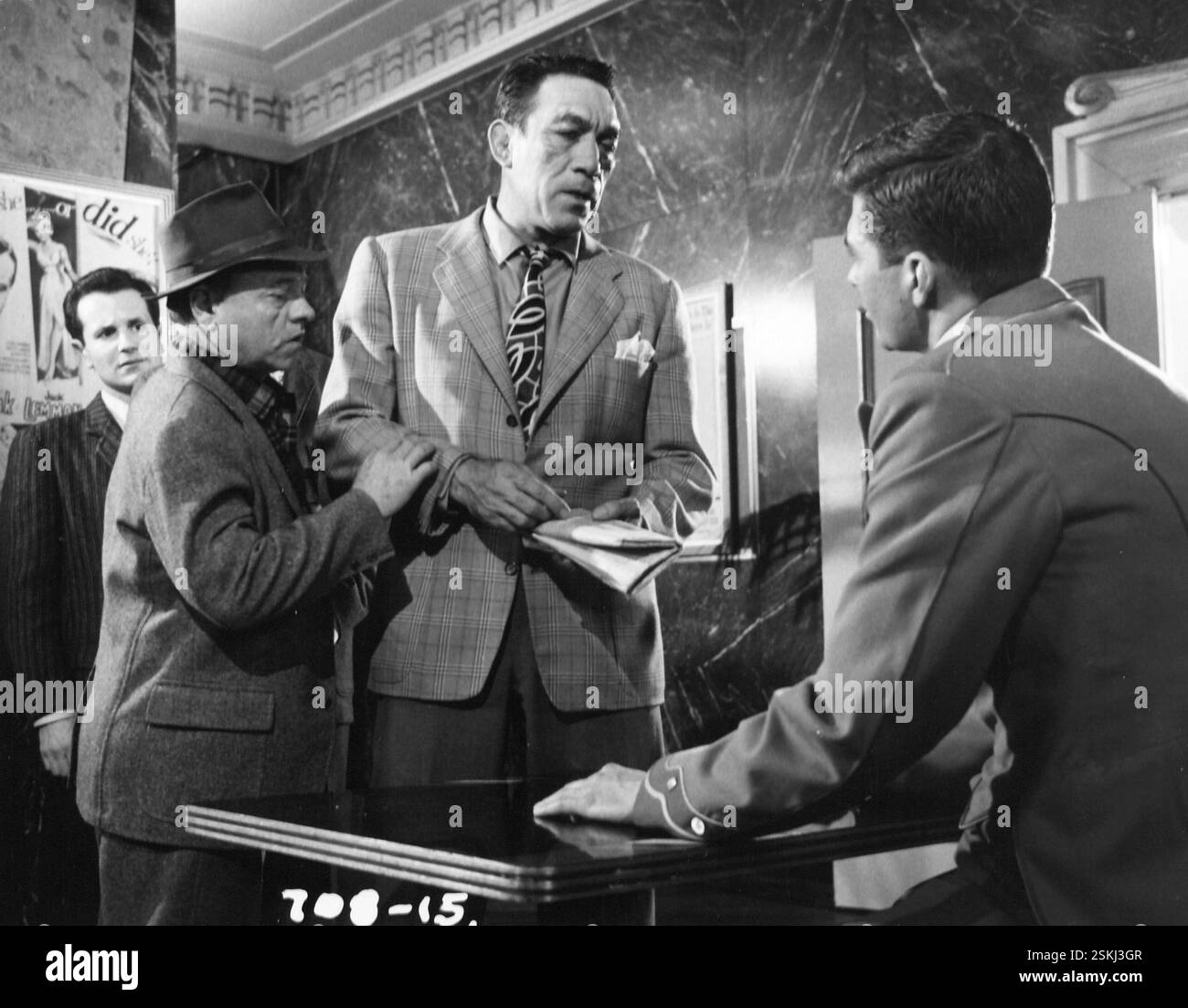 Mickey Rooney, Anthony Quinn in "Requiem for a Heavyweight" 1962#Mickey ...