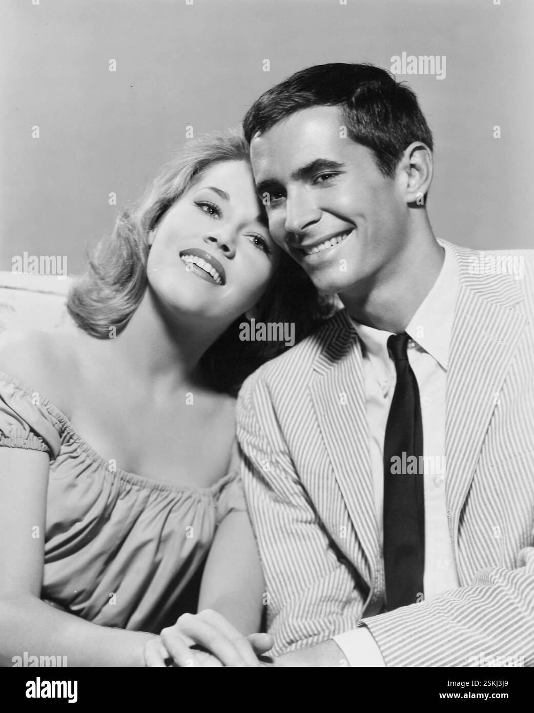 Jane Fonda, Anthony Perkins in "Tall Story" 1960#Jane Fonda, Anthony Perkins in "Tall Story ...