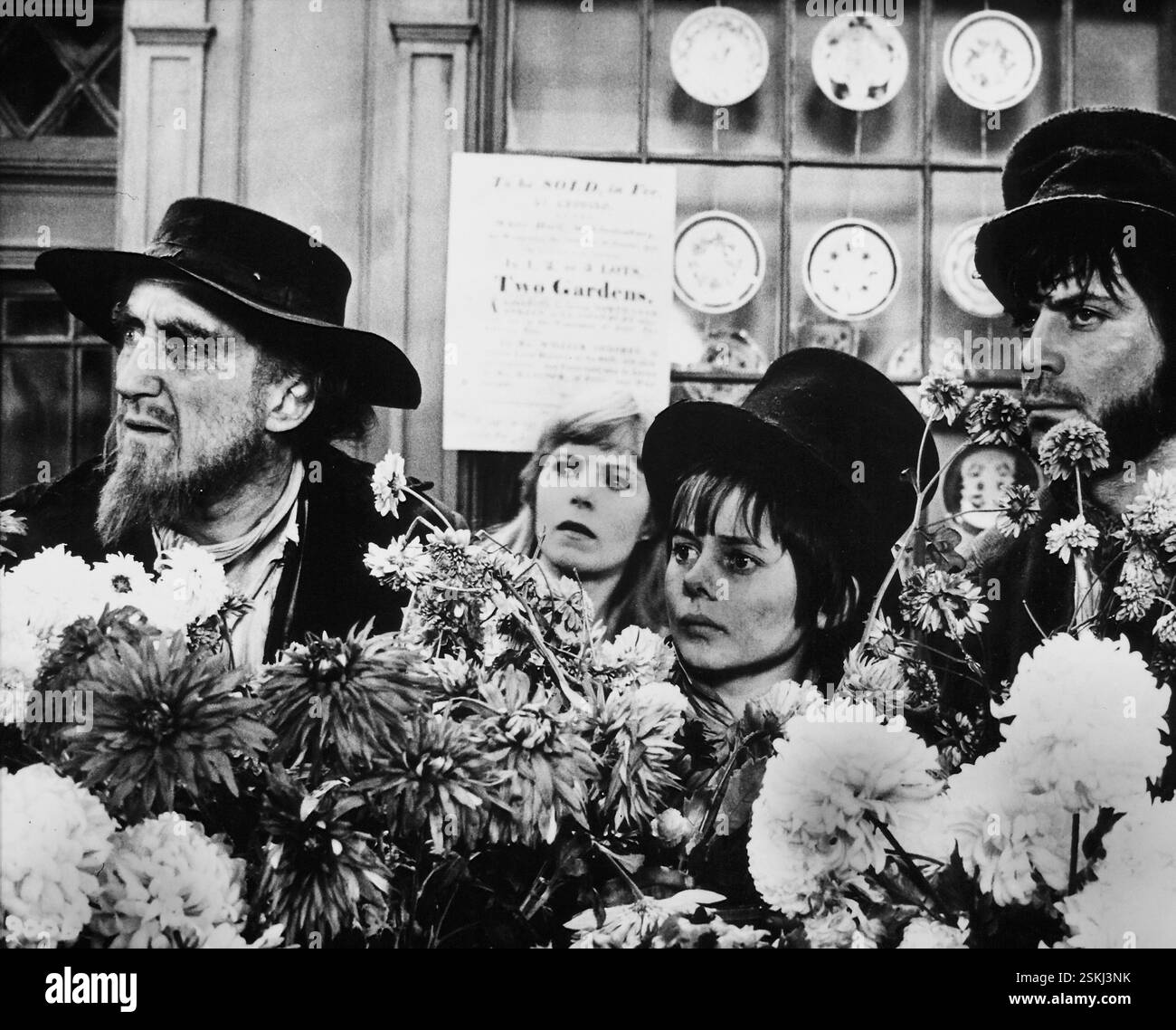 Ron Moody, Shani Wallis, Jack Wild, Oliver Reed in "Oliver" 1968#Ron ...