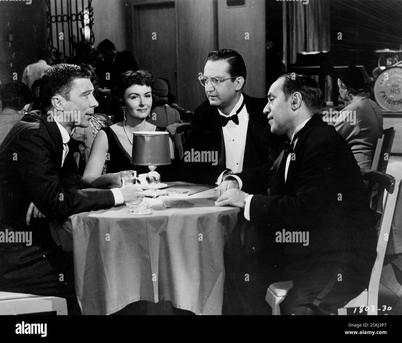 Donna Reed, Steve Allen in "The Benny Goodman Story" 1955#Donna Reed ...